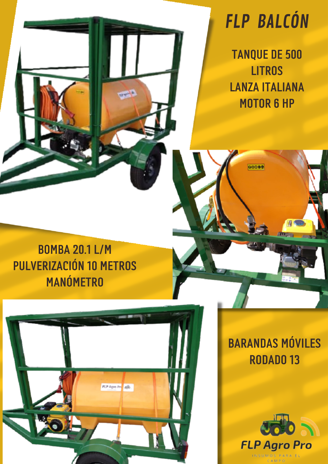 Fumigadora - FLP Agro Pro. Fábrica de pulverizadores - fumigadores y ...
