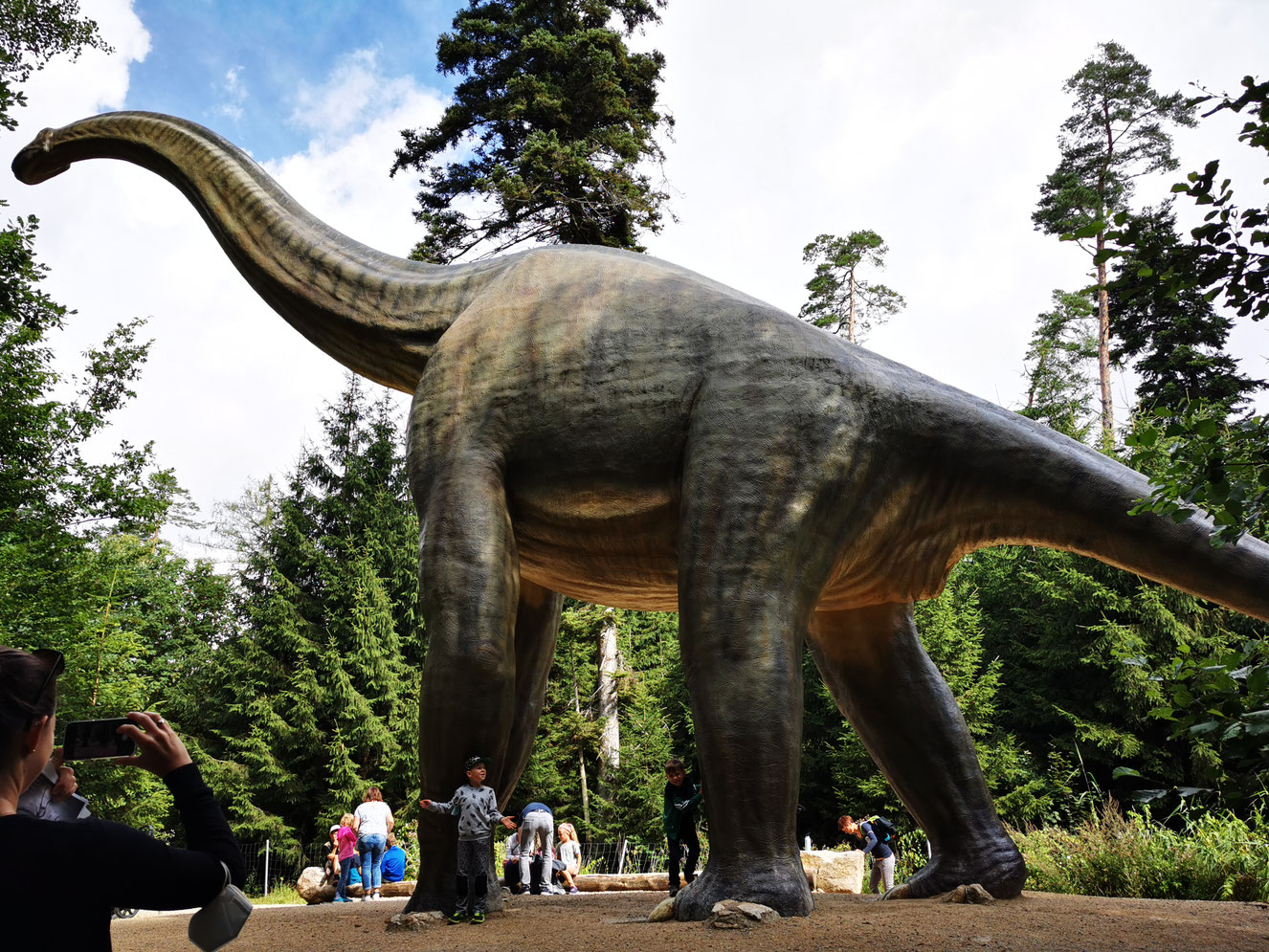 Im Dinomuseum Altmühltal mit den Kindern - Chiemgauseiten