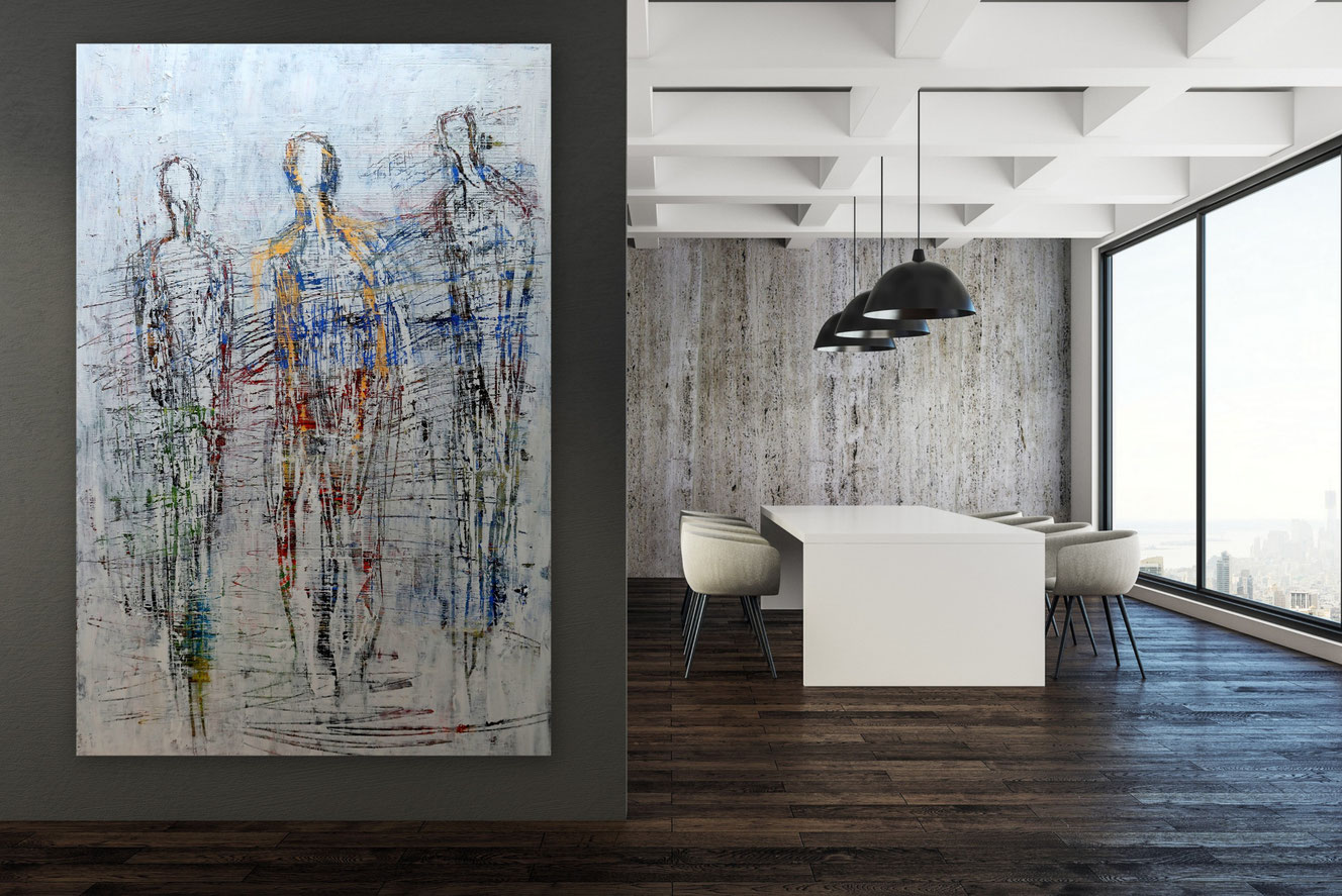 men at city - GALERIE ABSTRAKT