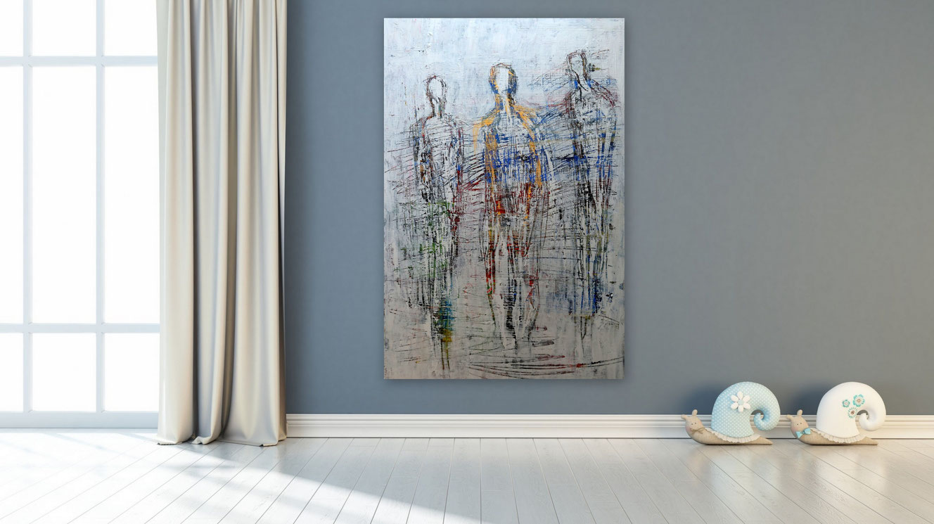 men at city - GALERIE ABSTRAKT