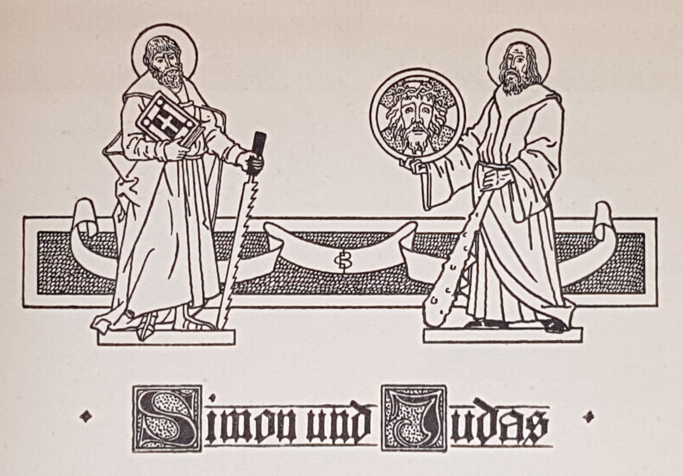 Simon, Apostel - Heiligen-Legende - Die Heiligen und Seligen der Katholischen Kirche.