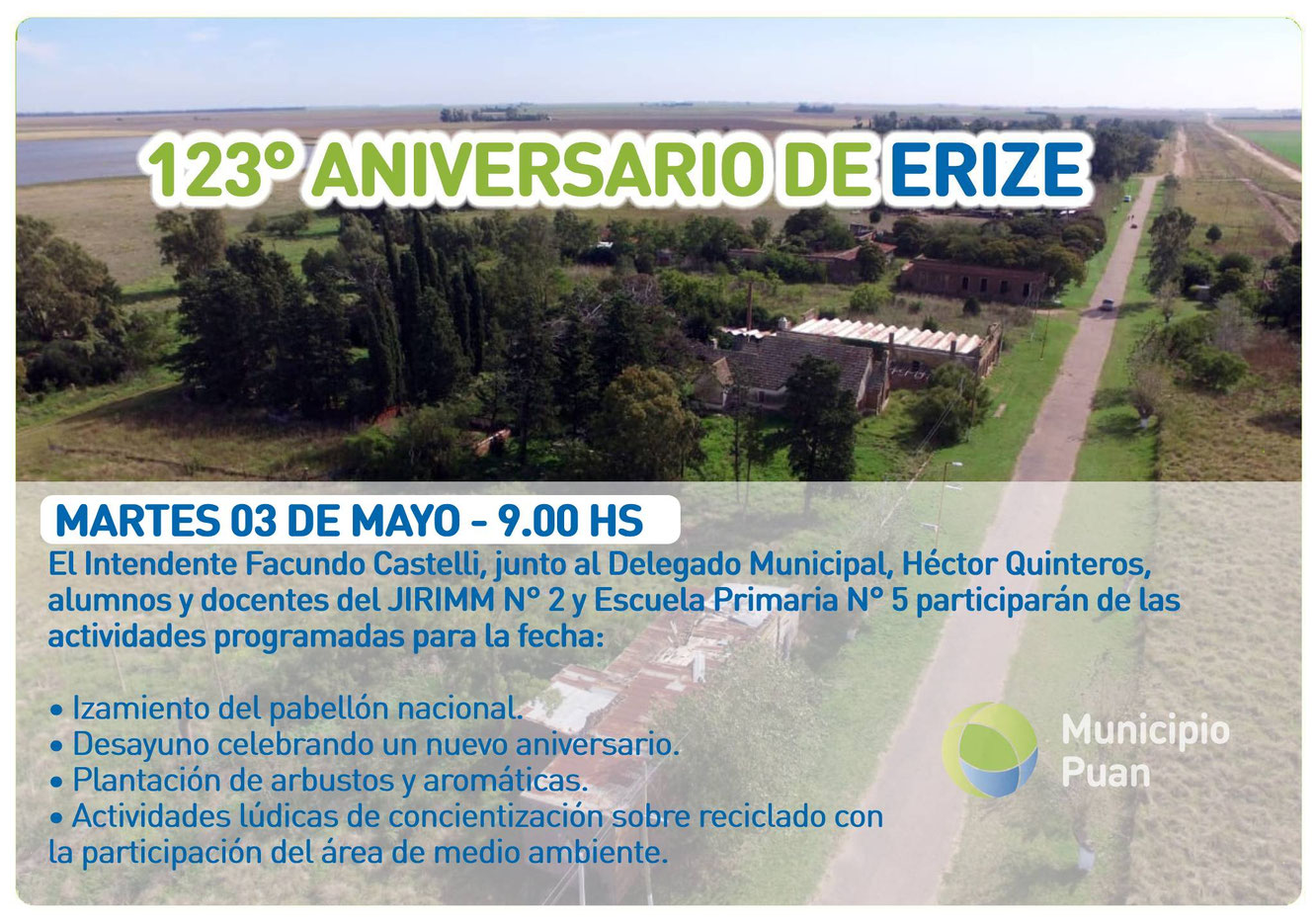 123° Aniversario de Erize - Semanario Cuarto Poder