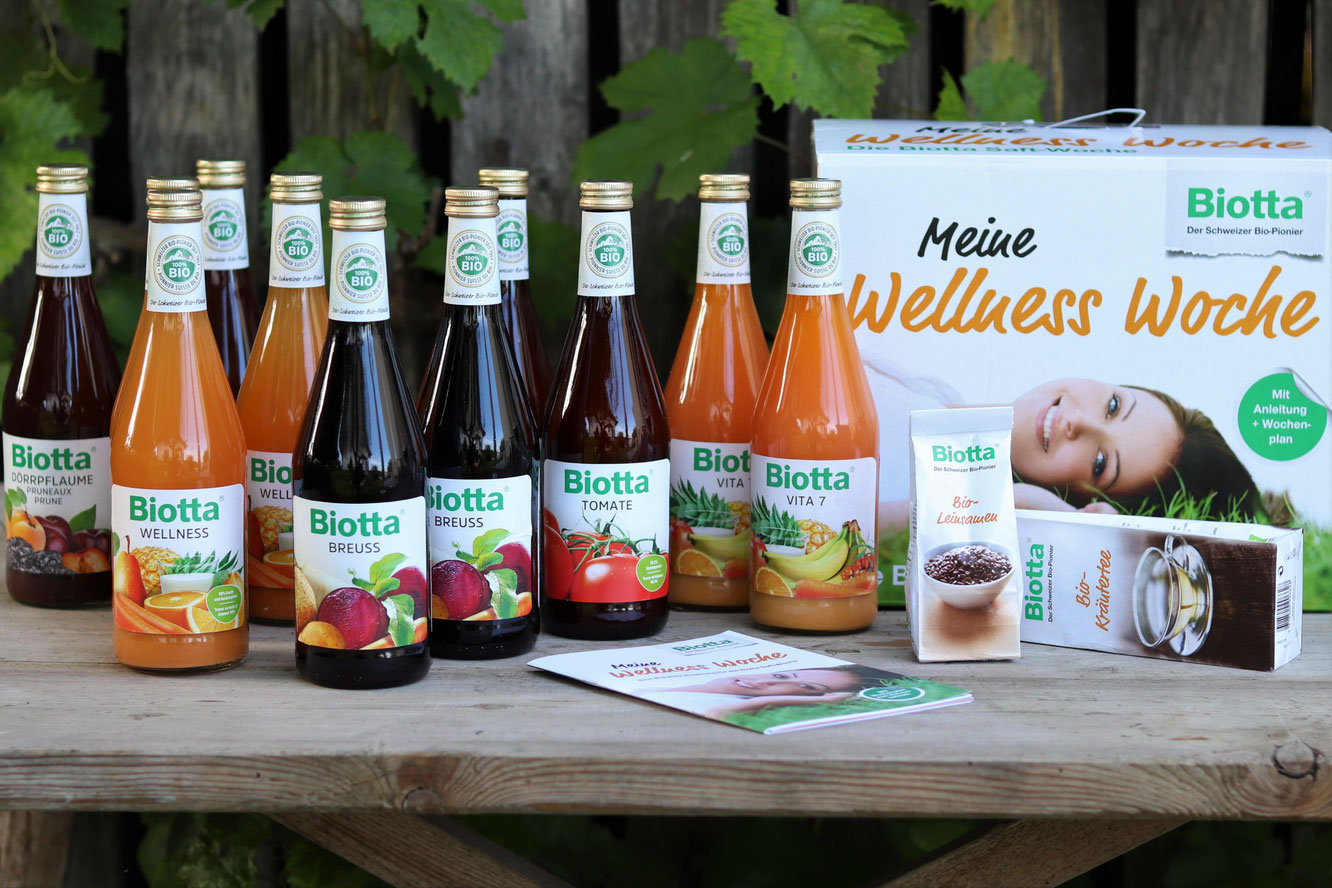 Meine BIOTTA Wellness Woche - food-stories/ein vegetarischer Foodblog
