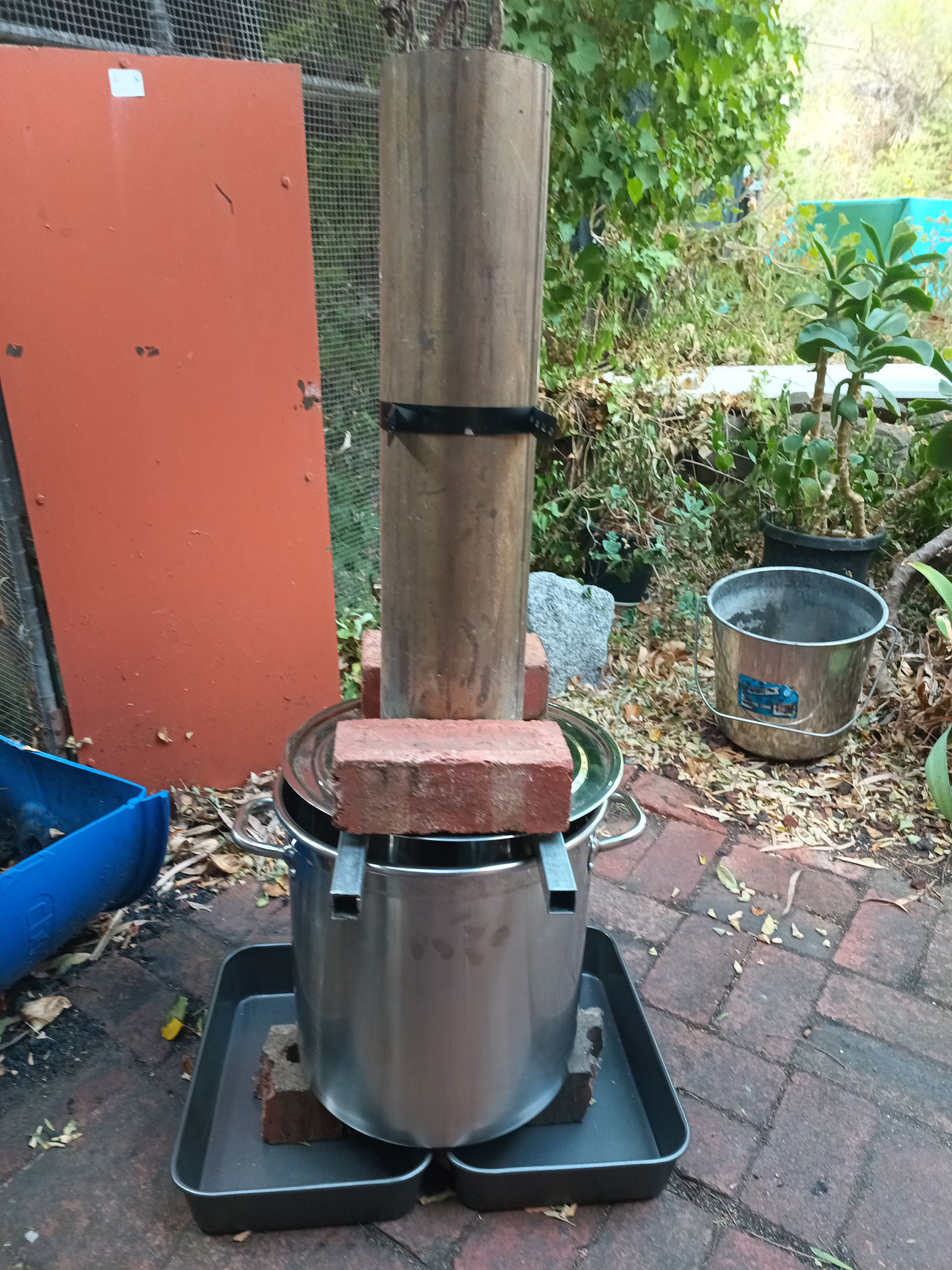 Stockpot TLUD Biochar System (STBS) - permachar