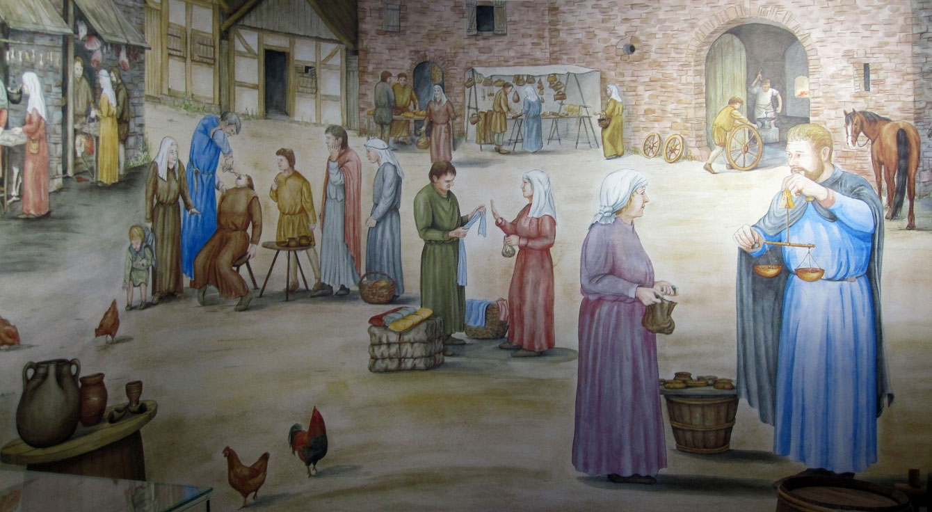 Living History Mittelalter. Leben und Alltag im Mittelalter - Burgen ...