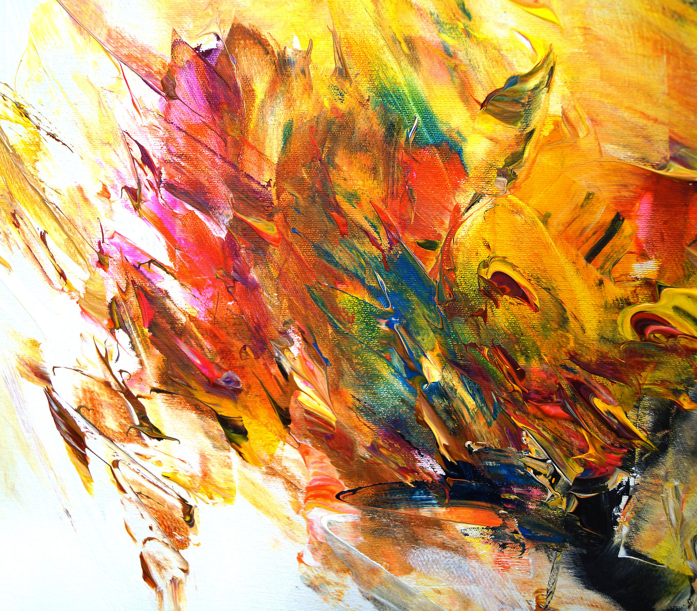 original on canvas - large abstract painting art for sale