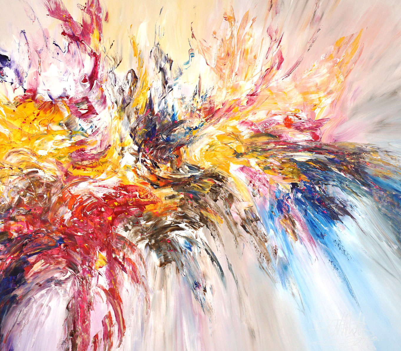 Awesome artwork - large abstract painting art for sale