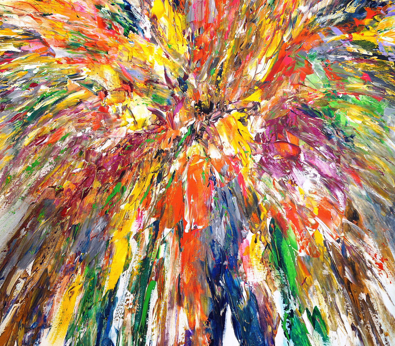 portrait format painting - large abstract painting art for sale