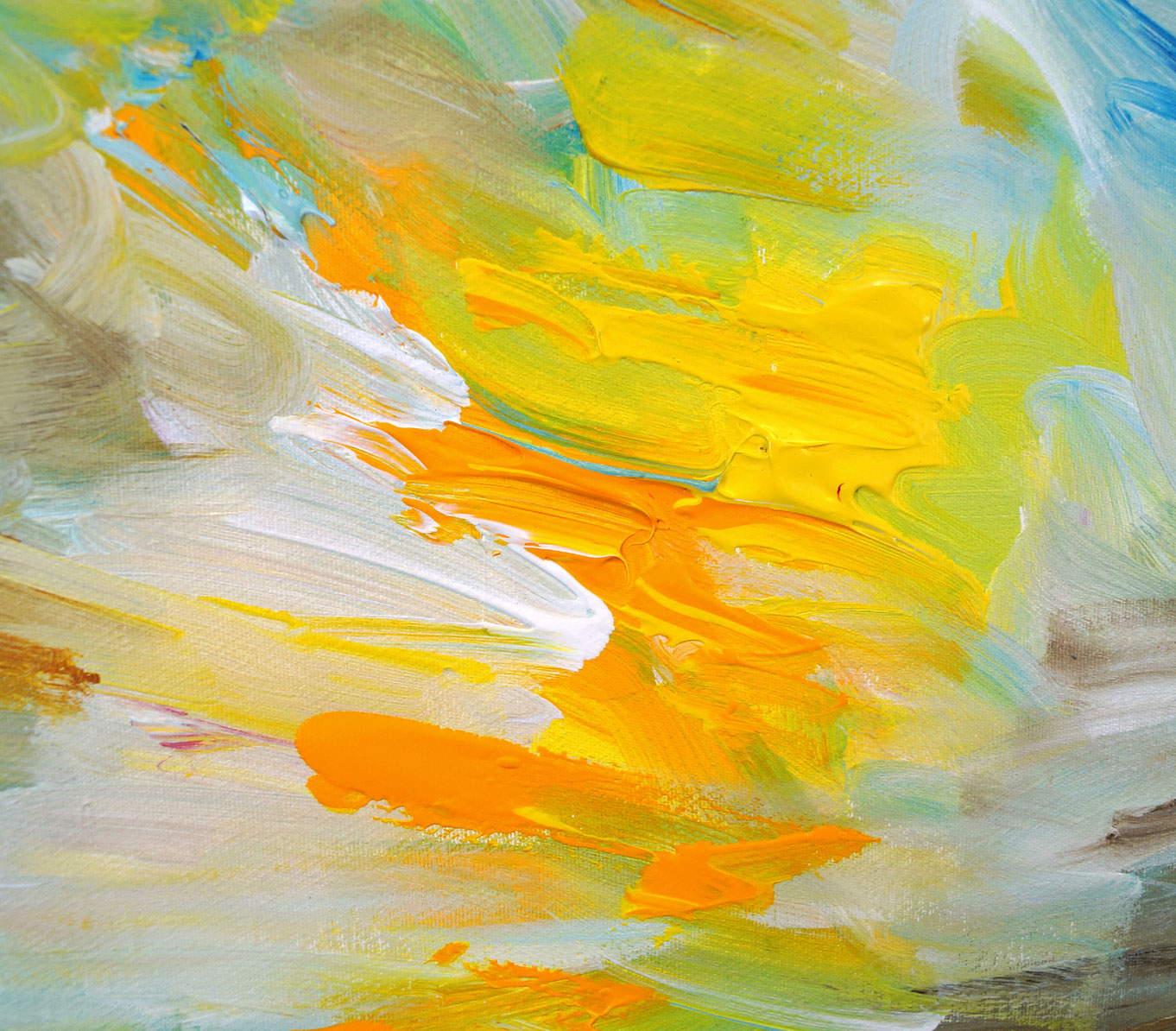 Summer artwork - large abstract painting art for sale