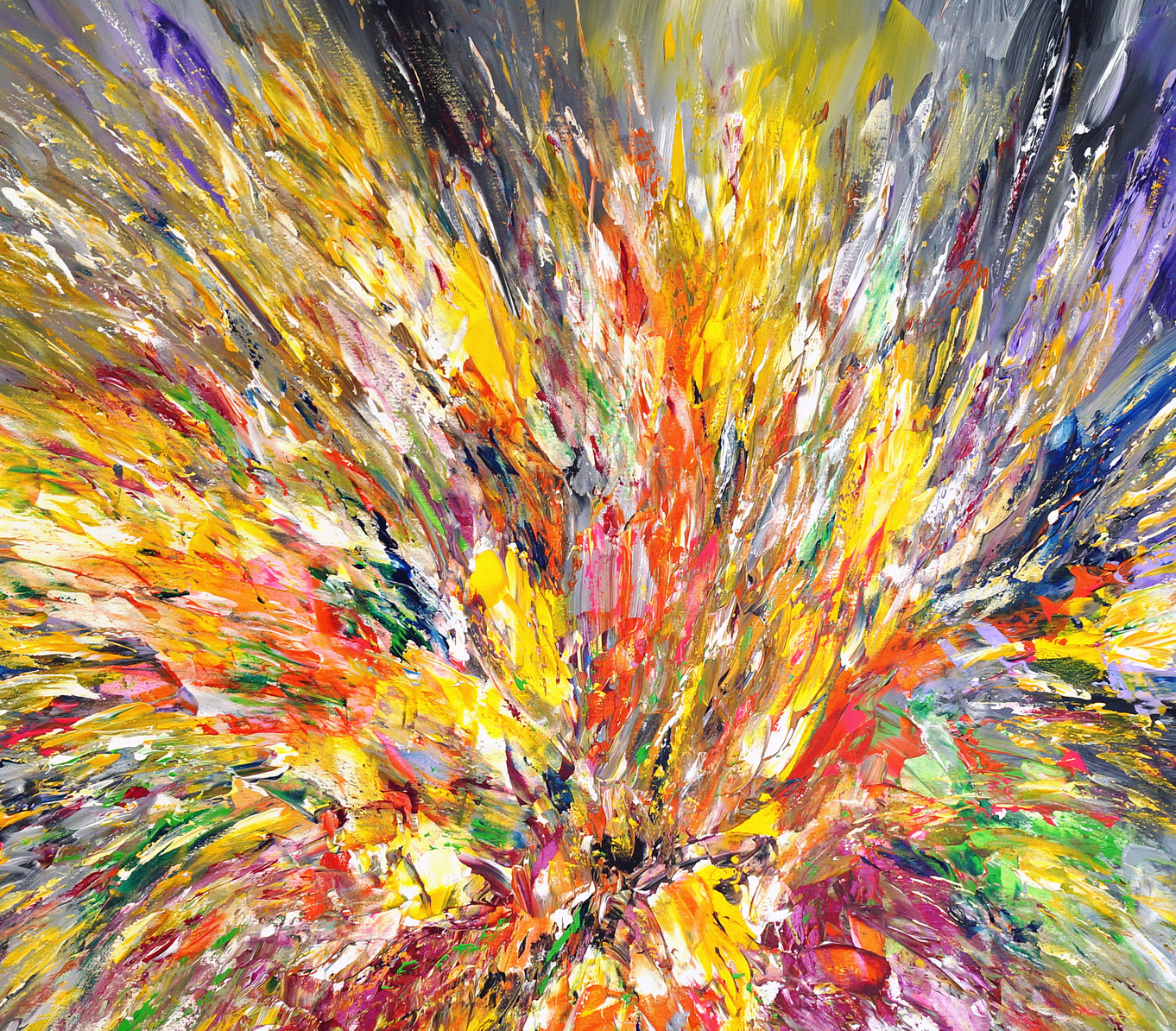 portrait format painting - large abstract painting art for sale