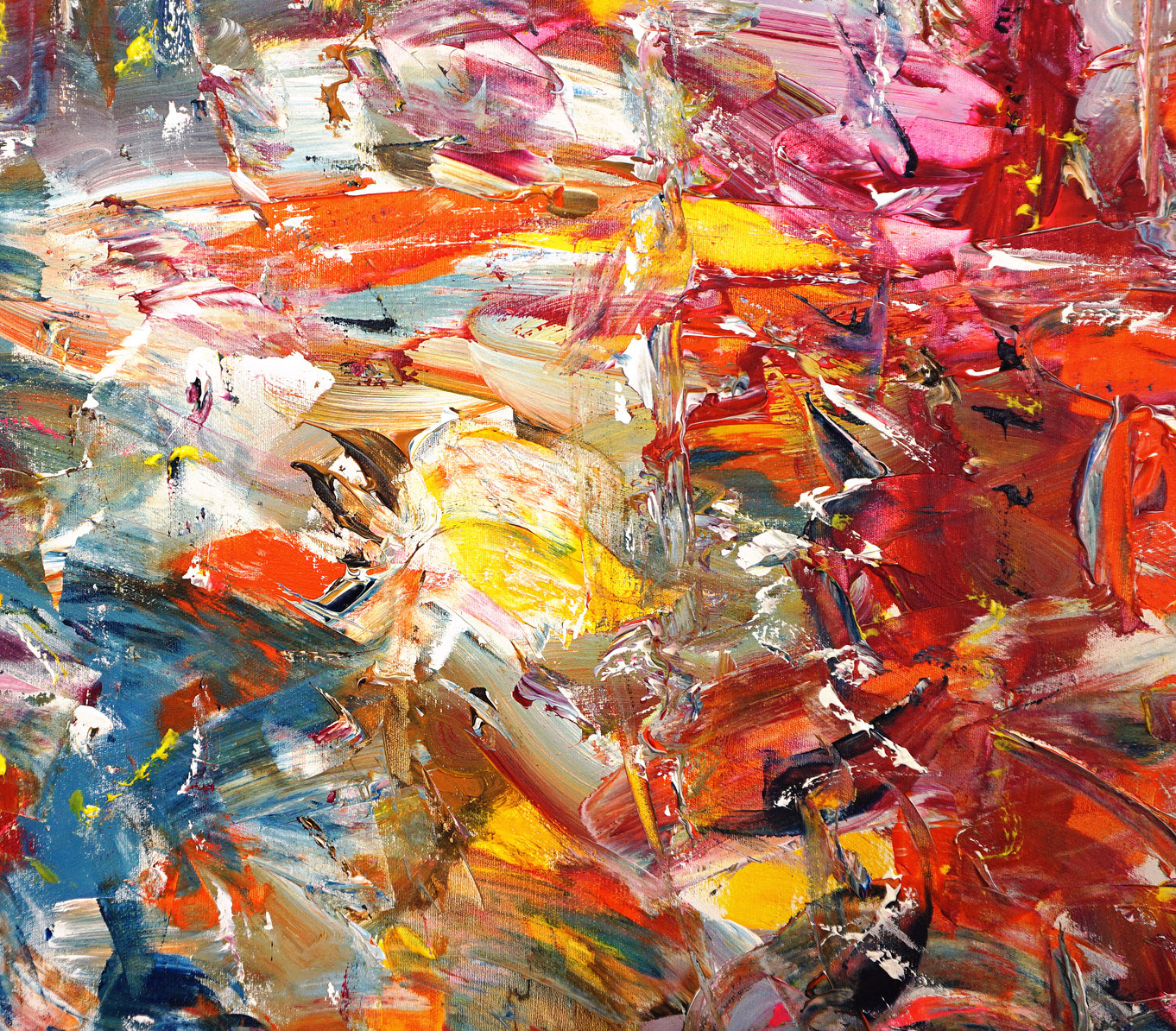 harbour artwork, extrem large format with video - large abstract ...