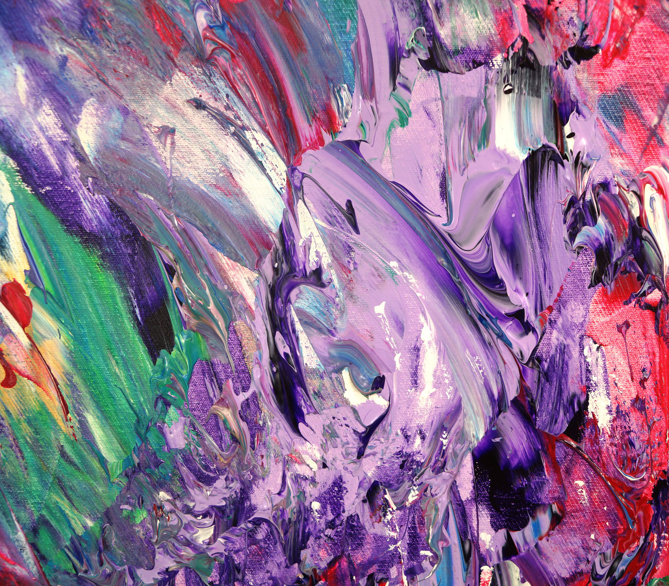 portrait format artwork - large abstract painting art for sale