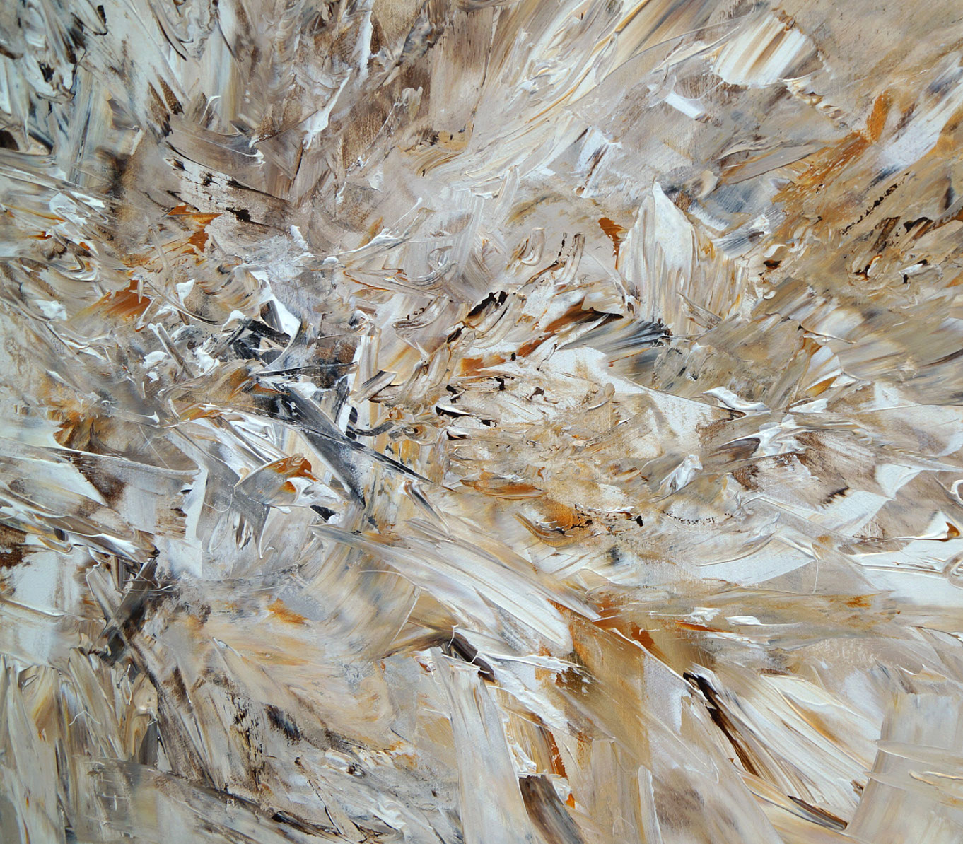 Soft Nature XL 3 - large abstract painting art for sale