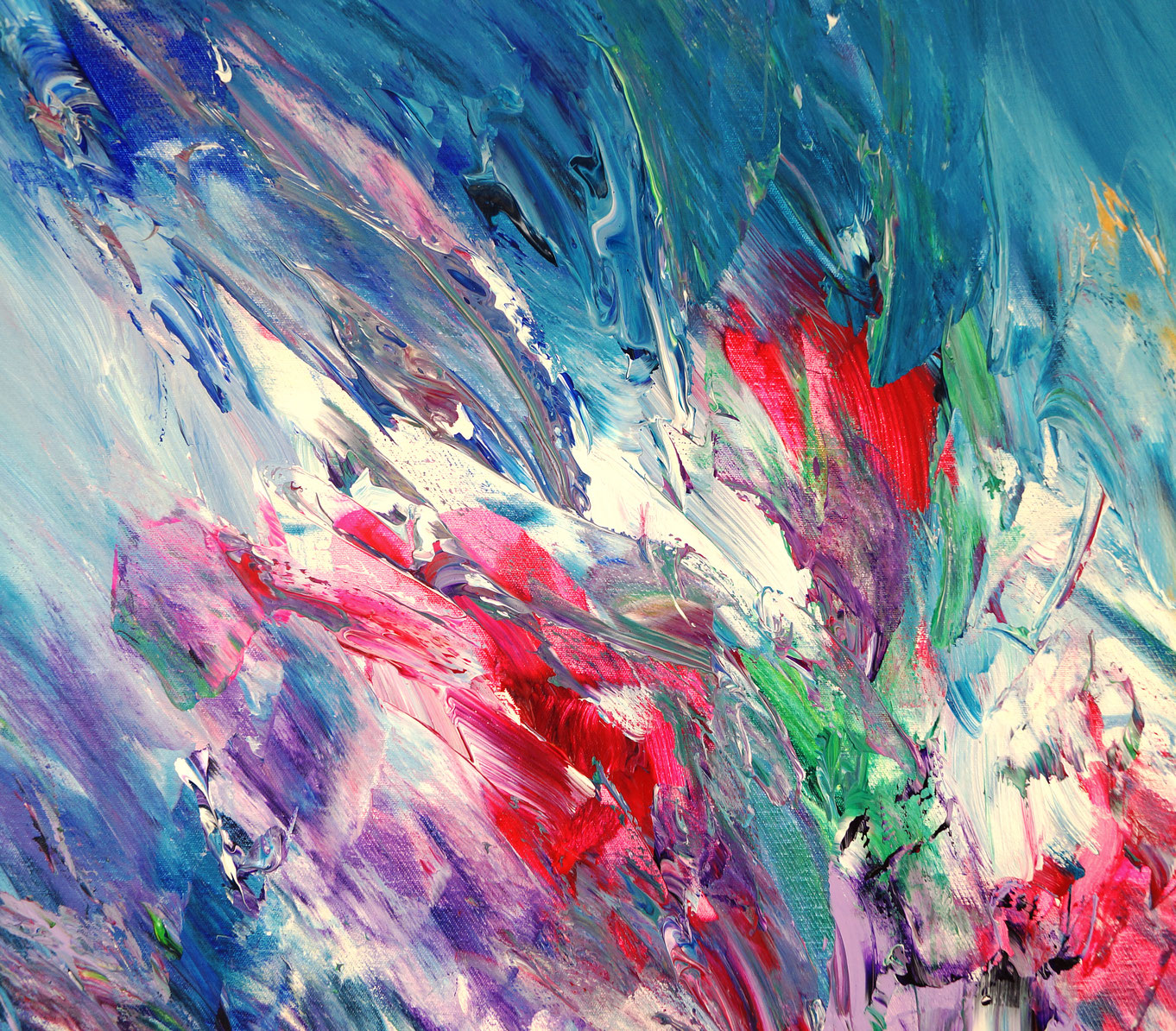 portrait format artwork - large abstract painting art for sale