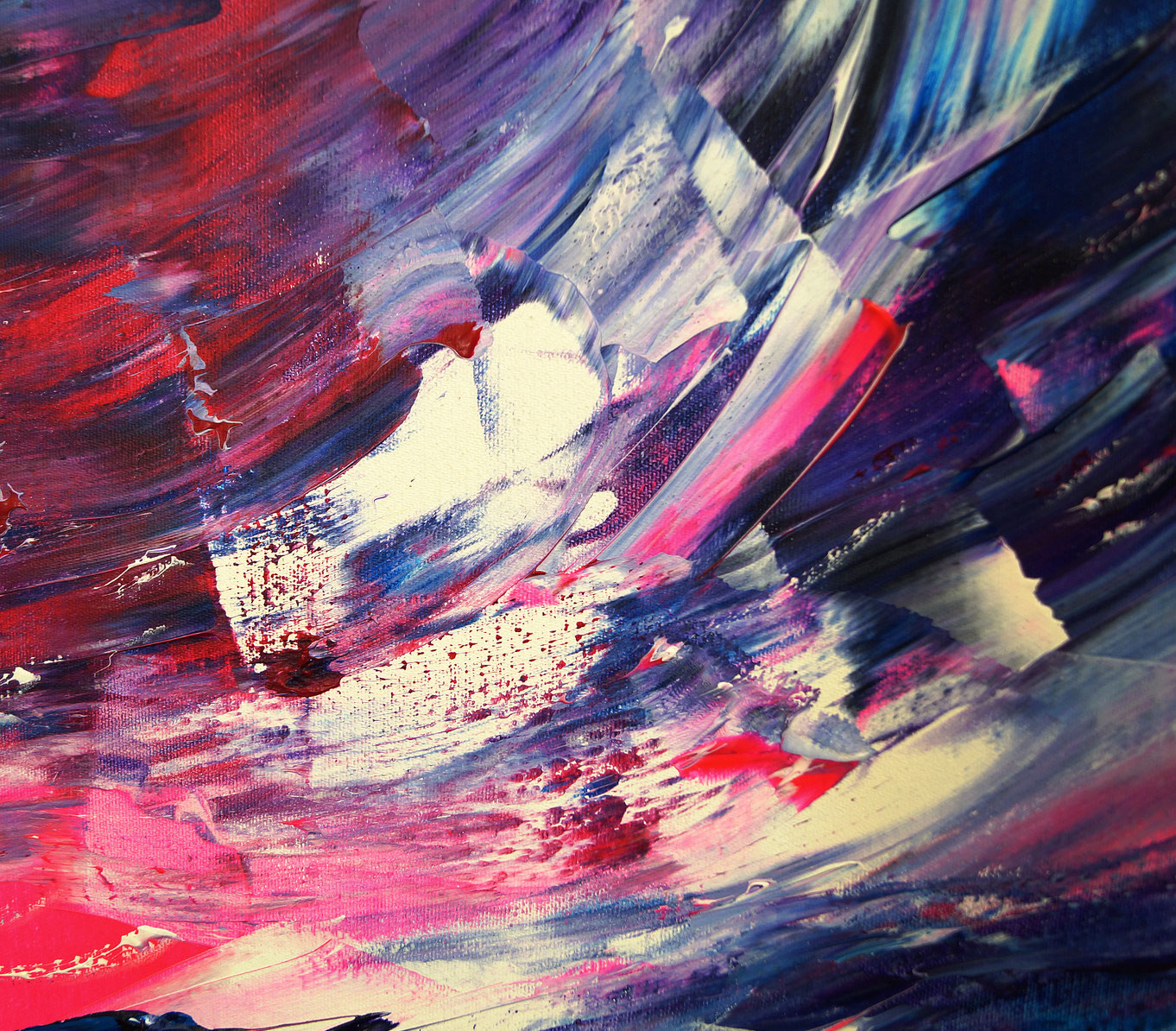 Blue Abstract - large abstract painting art for sale