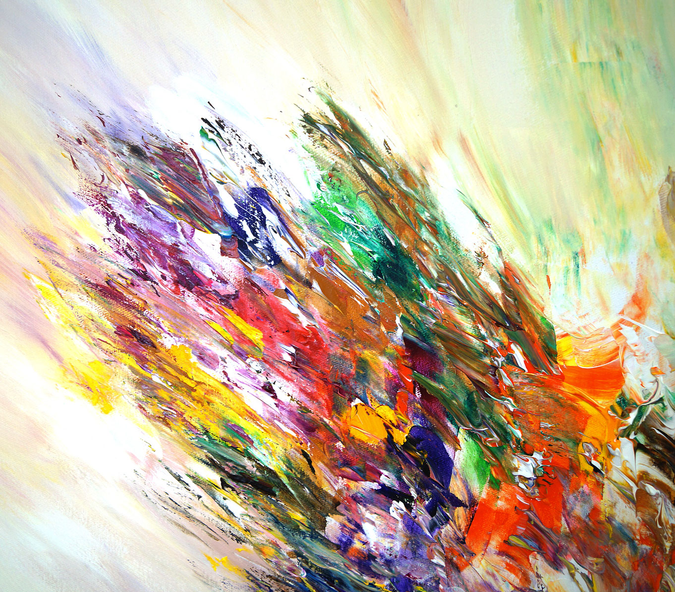 Dreamlike artwork - large abstract painting art for sale