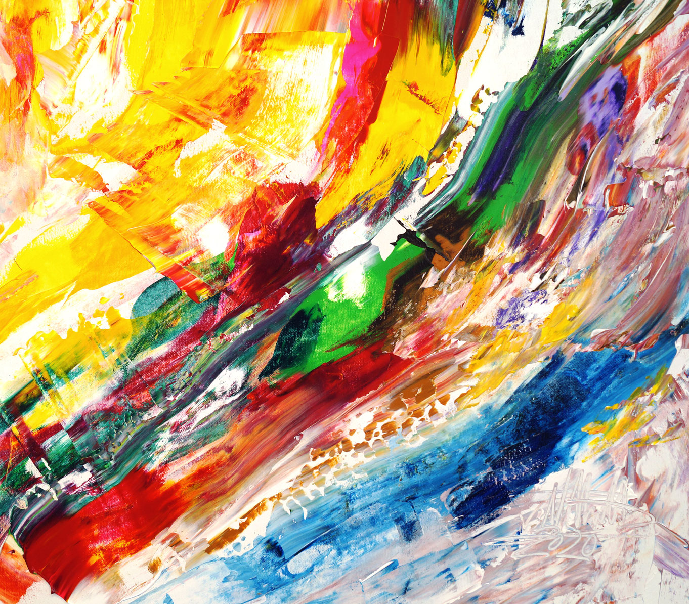 Awesome artwork - large abstract painting art for sale