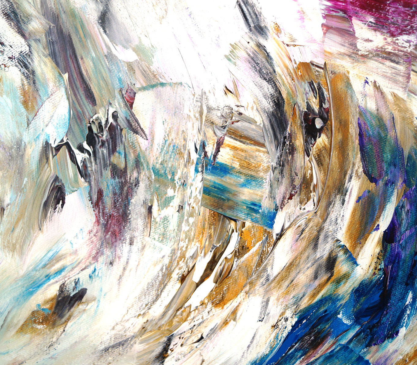 portrait format artwork - large abstract painting art for sale