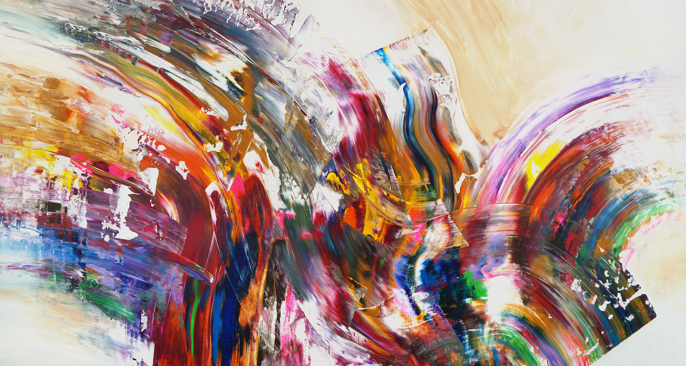 Maximum Energy L 1 - large abstract painting art for sale