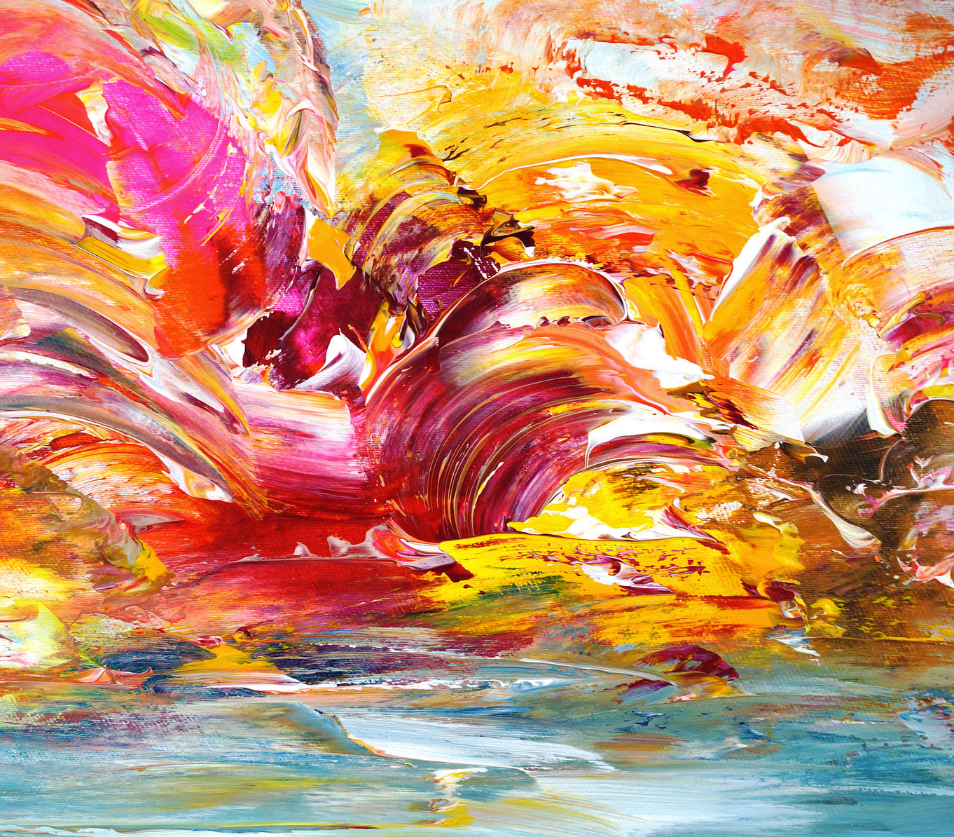 maritime artwork - large abstract painting art for sale