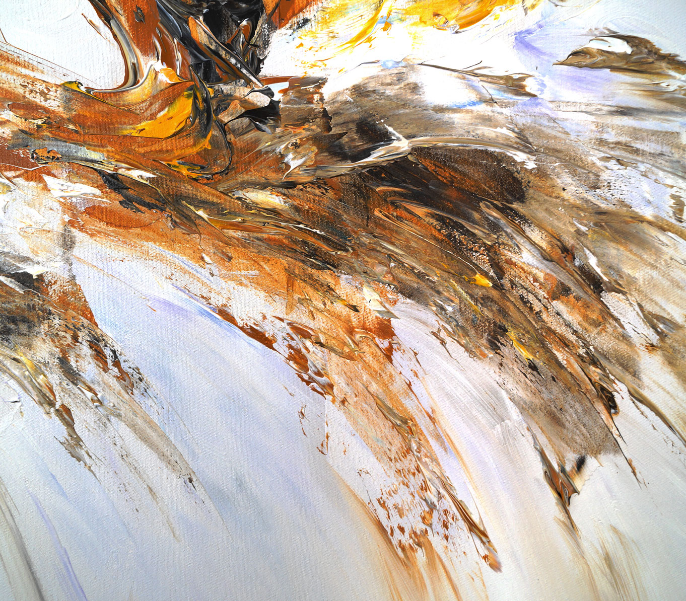 Nature Abstract - large abstract painting art for sale