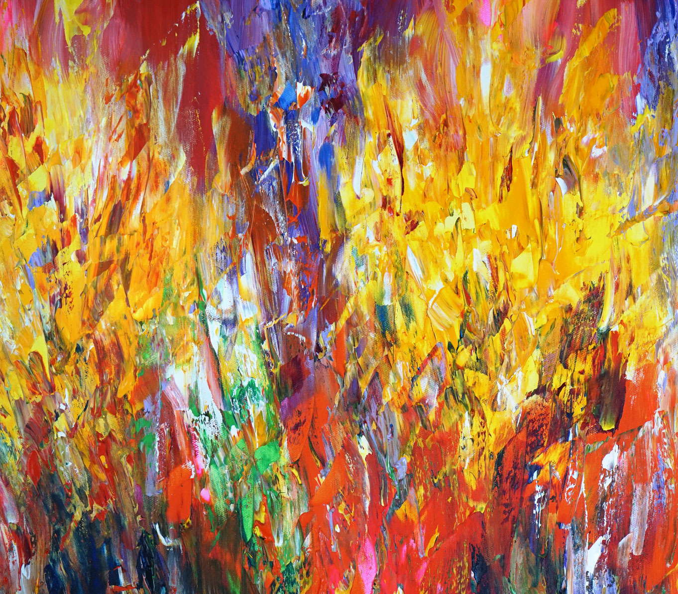 Vibrant abstract - large abstract painting art for sale