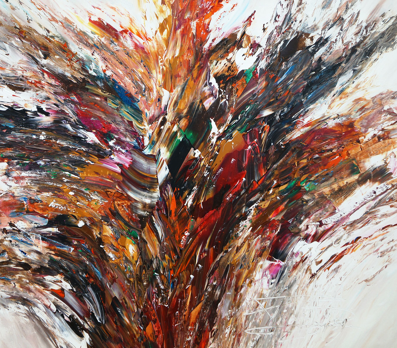 oversized artwork - large abstract painting art for sale