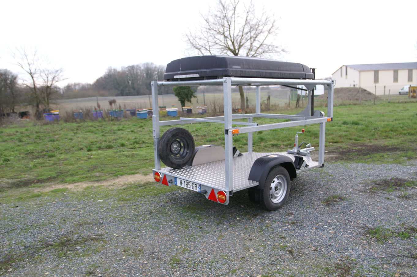 remorque pour toile de tente de toit - Remorques Air Et Nature