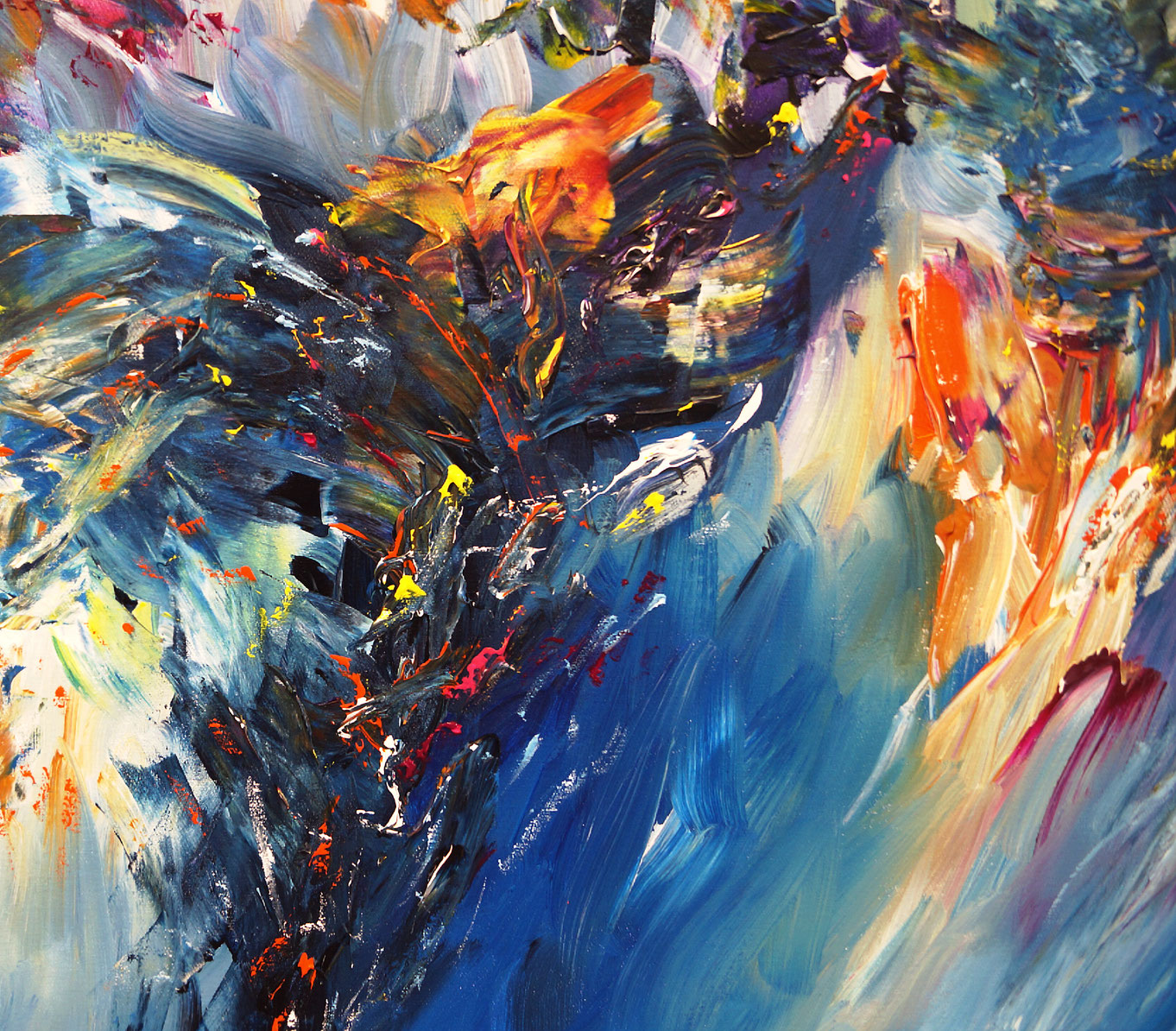 Blue Adventure XXL 1 - grosse-abstrakte-gemaeldes Webseite!