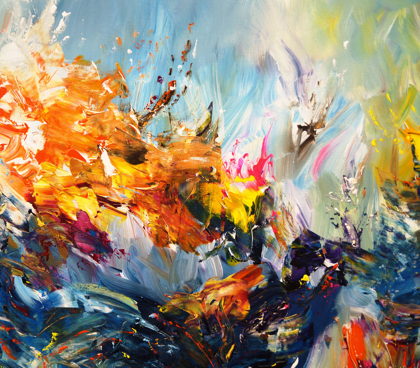 Blue Adventure XXL 1 - grosse-abstrakte-gemaeldes Webseite!