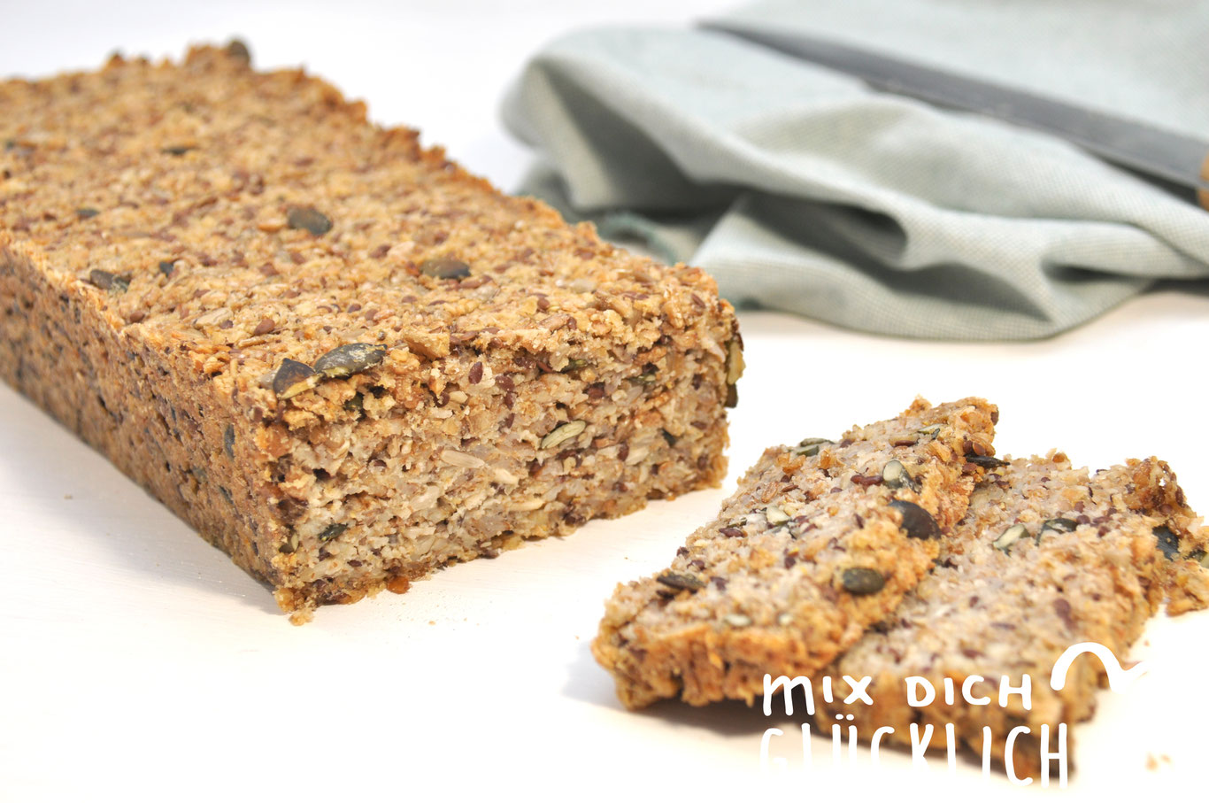 Power Pur. Brot ohne Mehl und Hefe. - mix dich glücklich (Thermomix ...