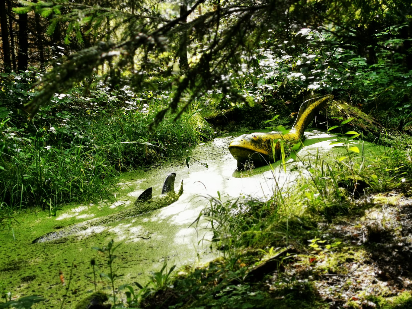 Im Dinomuseum Altmühltal mit den Kindern - Chiemgauseiten