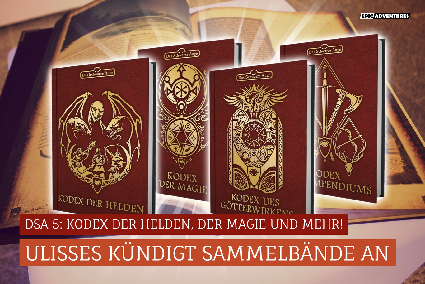 DSA 5: Kodex der Helden, des Kompendiums, der Magie und des ...