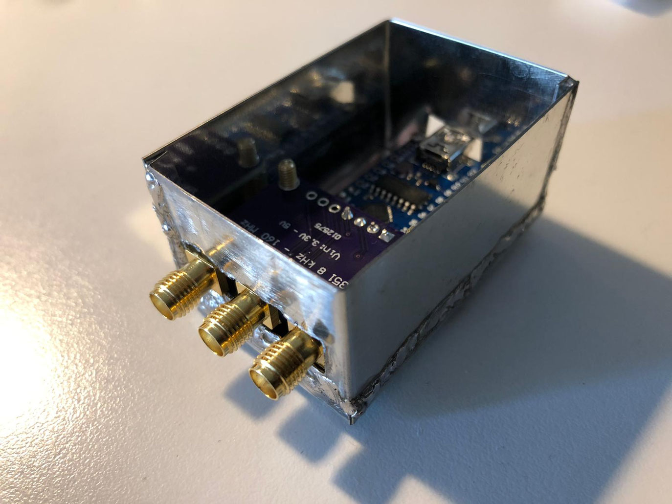 Arduino - SI5351 very simple CW beacon - IU3BRB Alberto - Homepage