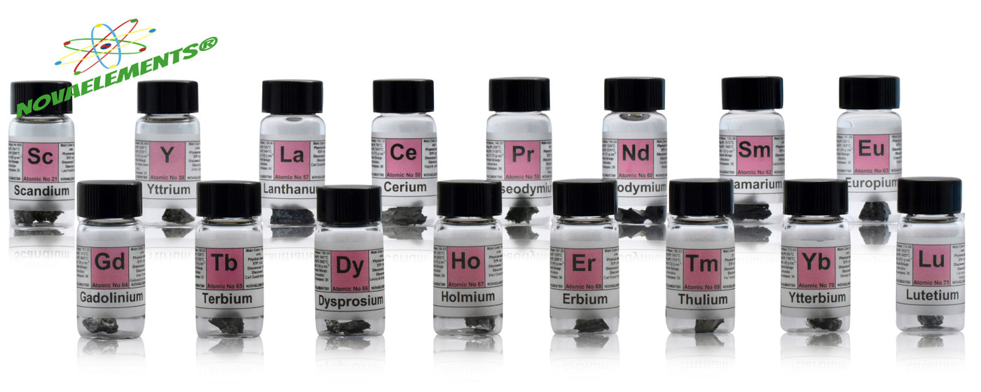 Buy Rare-Earth Metals Set - NovaElements