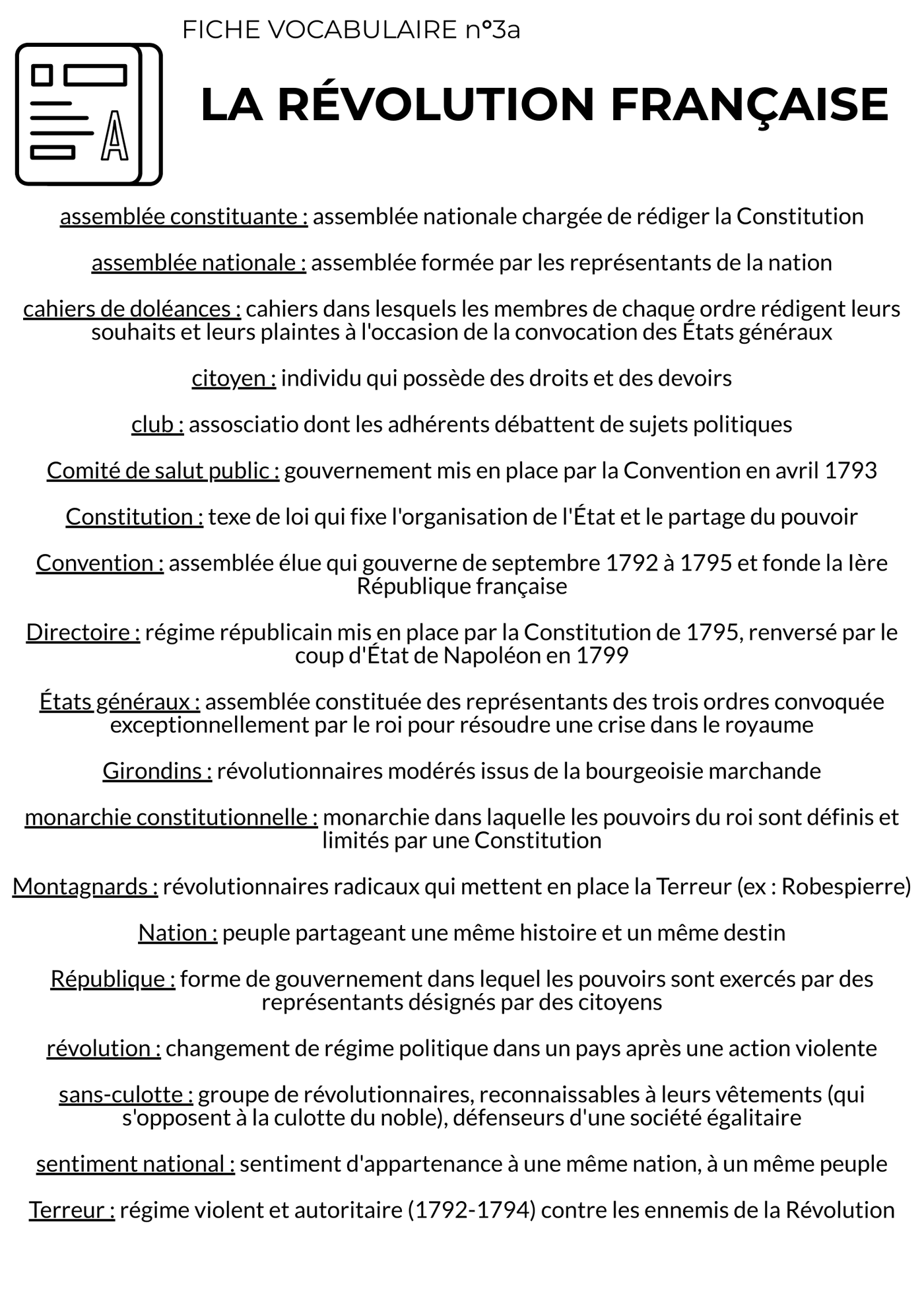 La Révolution française et l'Empire napoléonien - Site de ...
