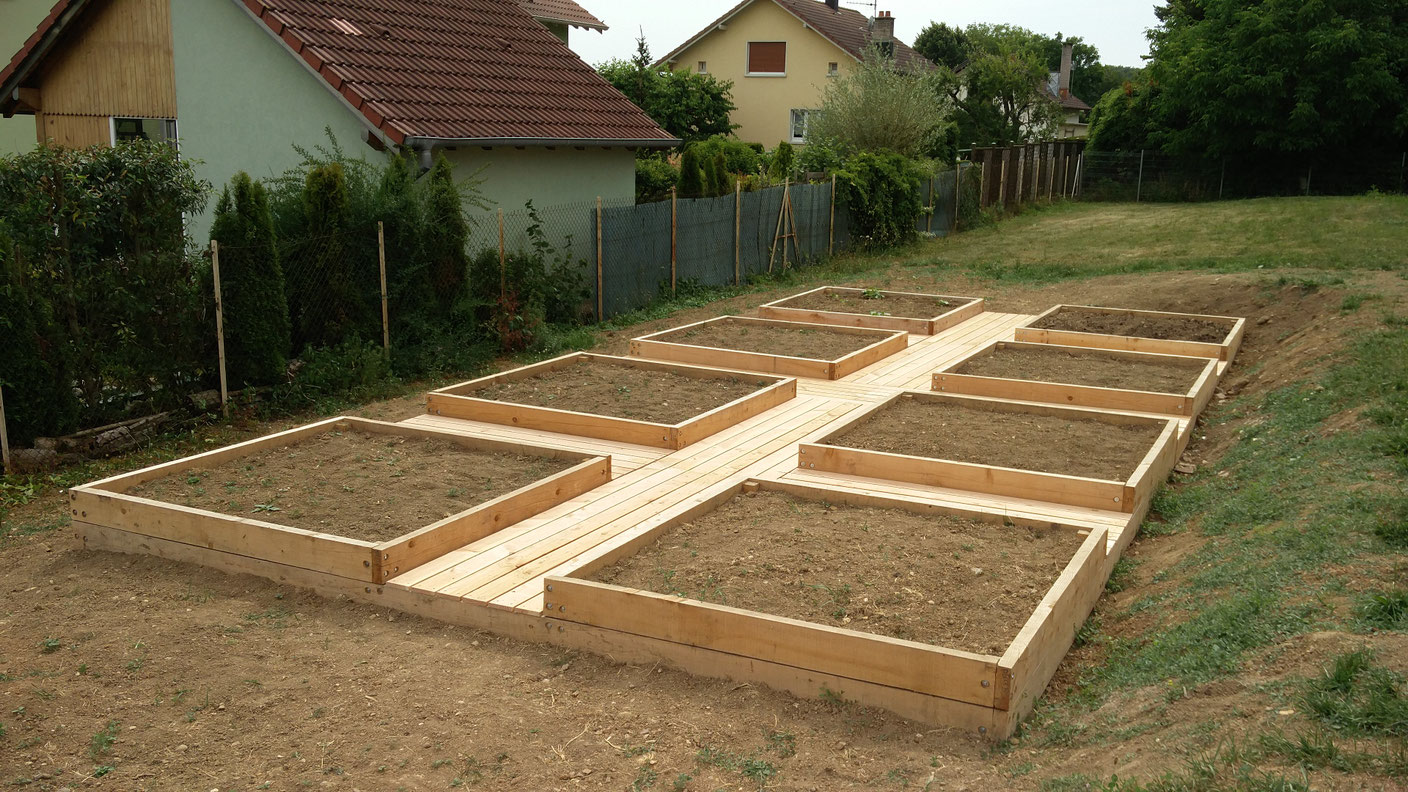 En partenariat avec la mairie de Delle : construction d'un potager hors ...