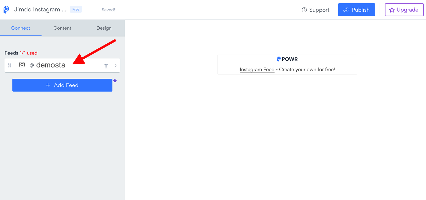 POWRでinstagram連携90日ごとの再接続方法 - ホームページ立ち上げ応援 Jimdo it yourself