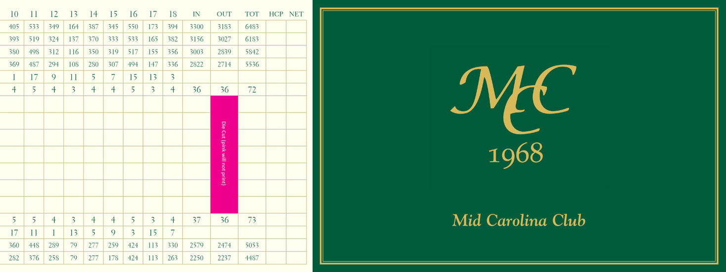 Quick Course Tour - Mid Carolina Club Home Page