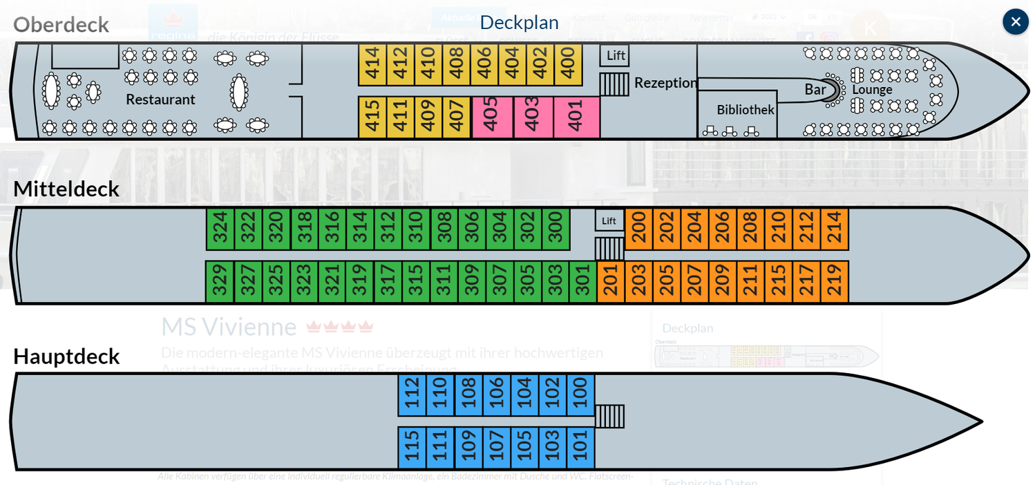 MS Vivienne - Kreuzfahrtzentrum.at