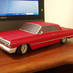 1963 Chevrolet Impala (1/16) - American car Papercraft! by north07