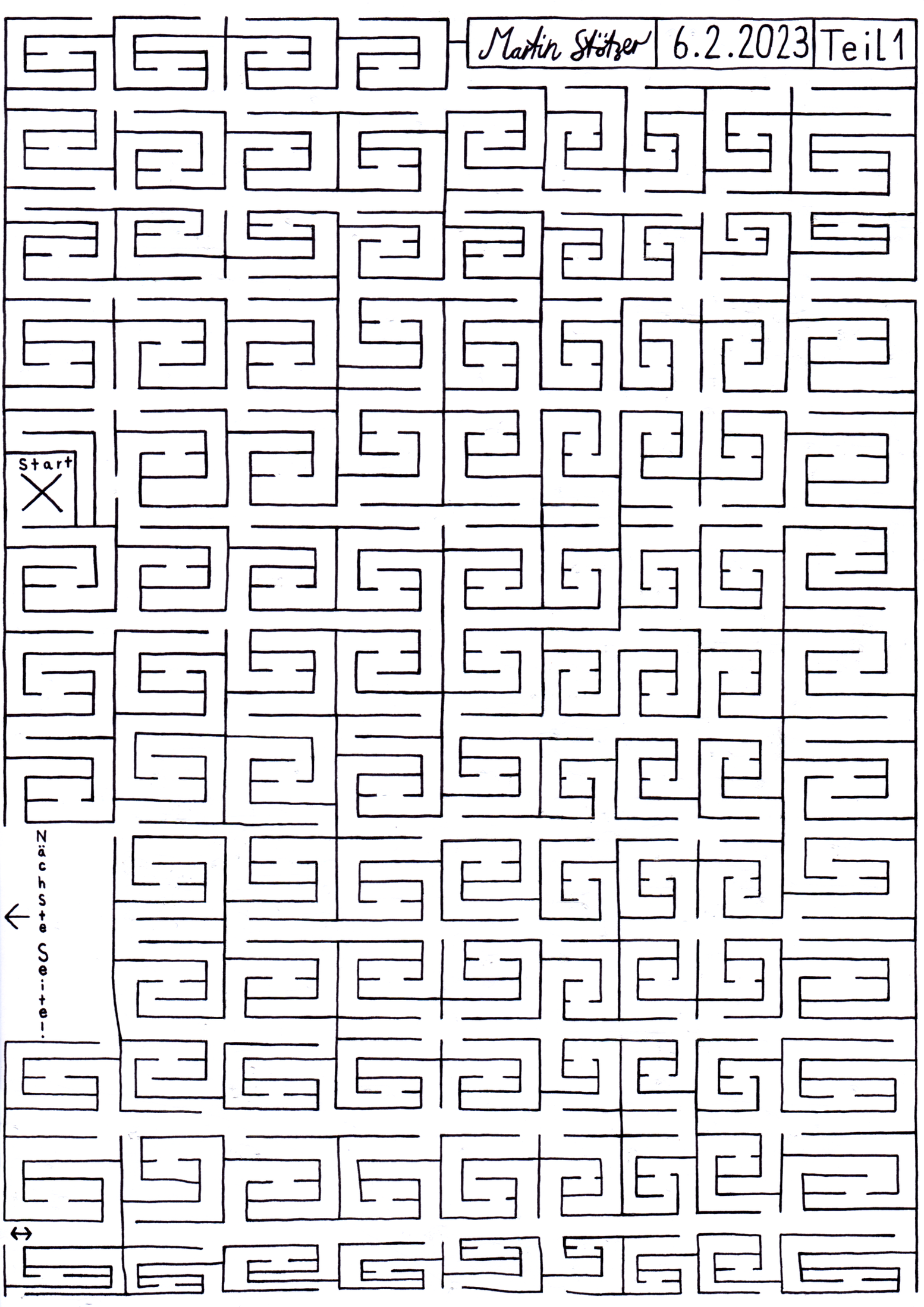 Labyrinth [Typisch Labyrinth (3) ! ] - martinslabyrinthes Webseite!