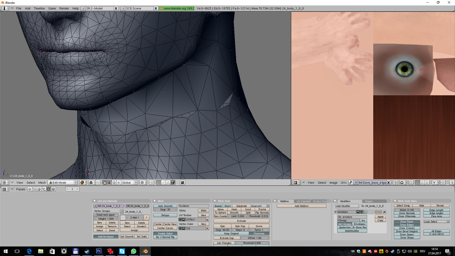 How to Get rid of Neck Seams - Mesh - XNAMall