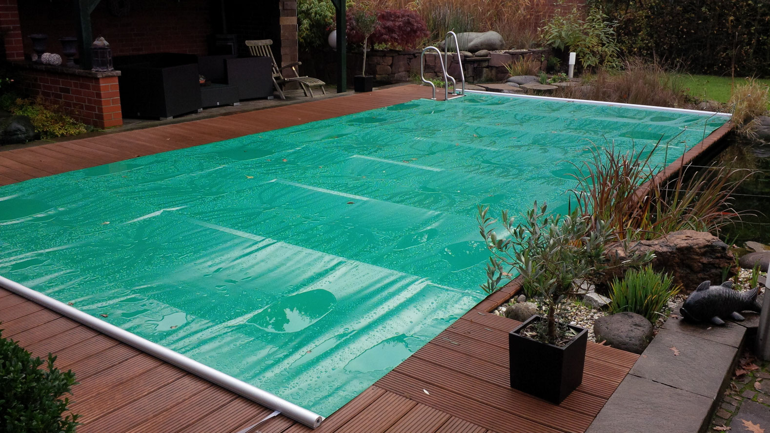 Poolrollabdeckung. BAC. - Otte Freizeit Pool- und Wellnessbau.