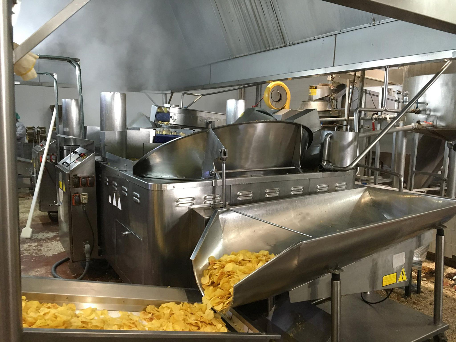 chips + machine + production + pomme + terre,lignes de production de ...