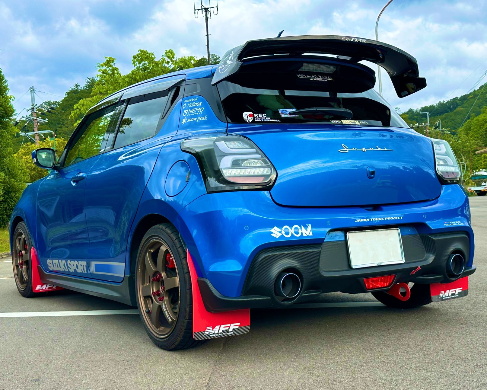 ️SWIFT SPORT ZC33S - MFF【MudFlap Factory】
