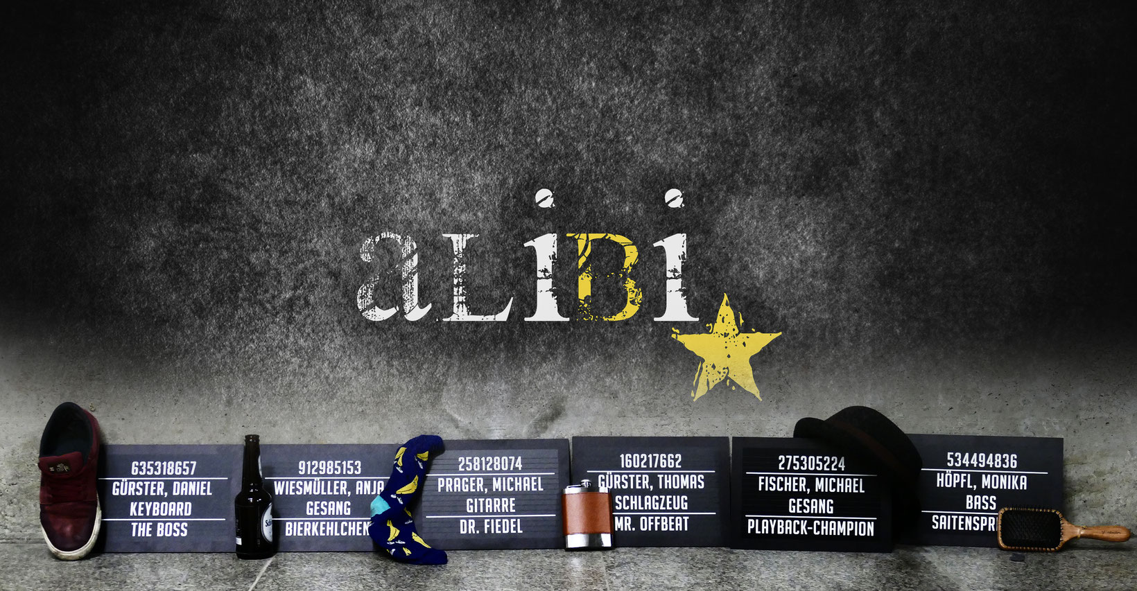 Band Alibi - Rock-Pop Coverband aus Bayern - Partyband Alibi