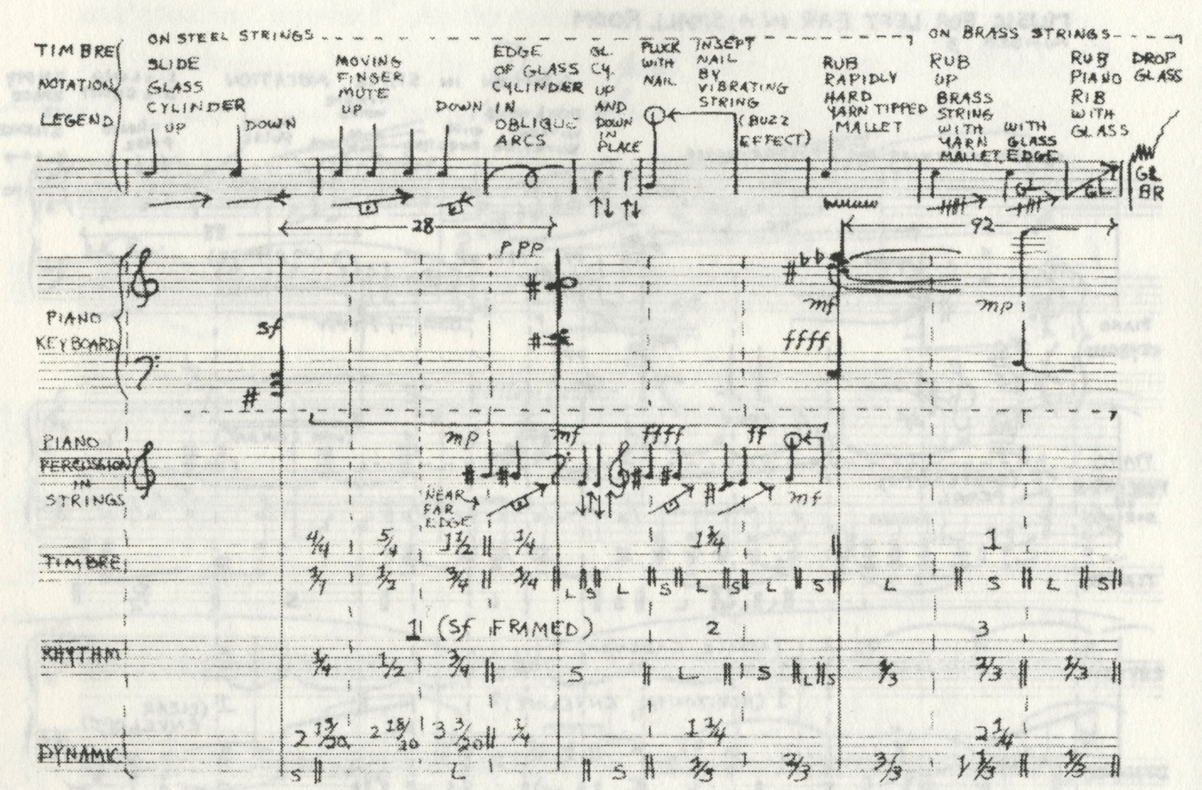 Lucia Dlugoszewski: timbre piano - Katharina Bleier - extended piano