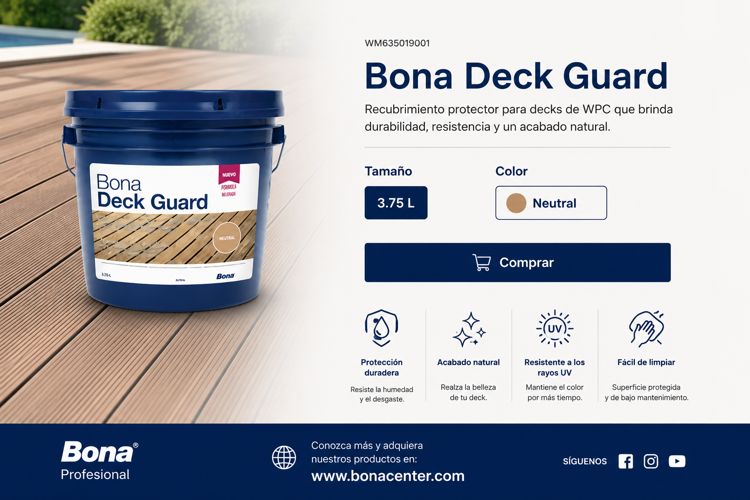 Bona Deck Guard - Acabados