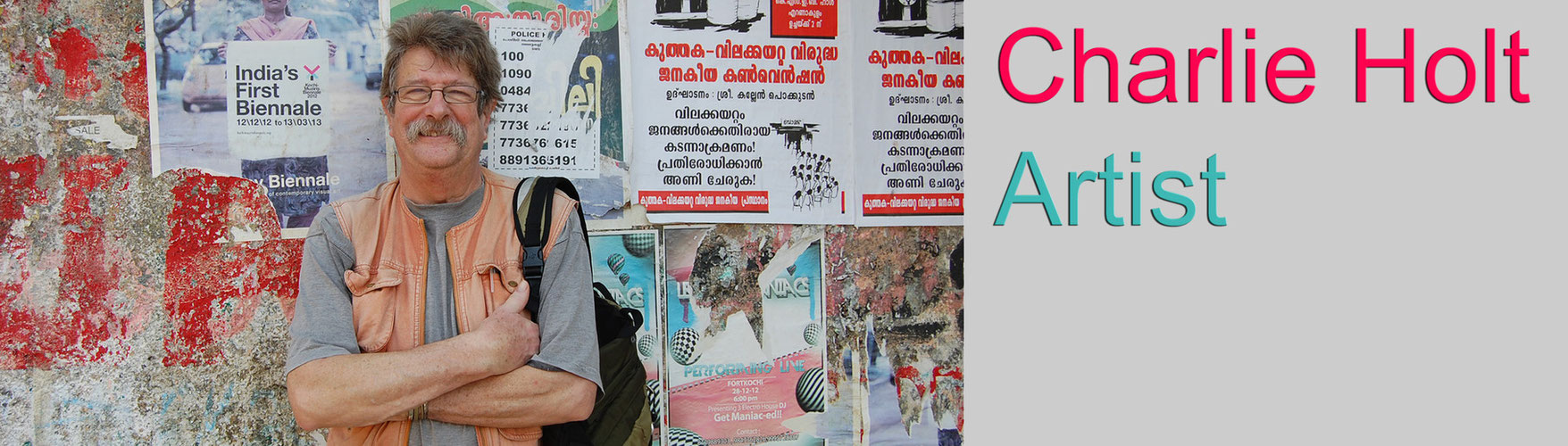 About - charlie holt artist